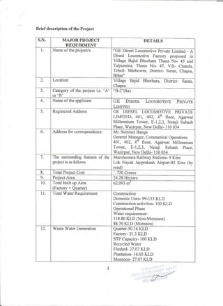 Environment Clearance Letter | PDF