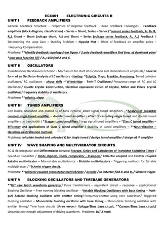 Ec ii syllabus highlighted | PDF | Educational Assessment | Education