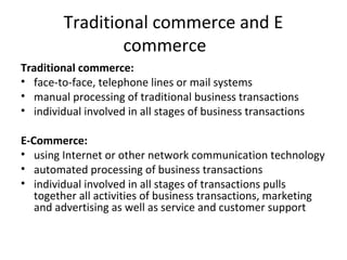 Electronic Commerce - Bascis | PPT
