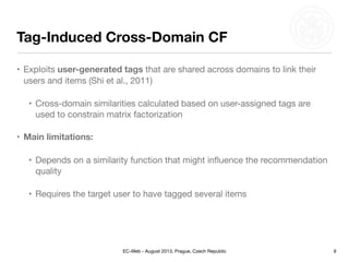 Cold-Start Management with Cross-Domain Collaborative Filtering and ...