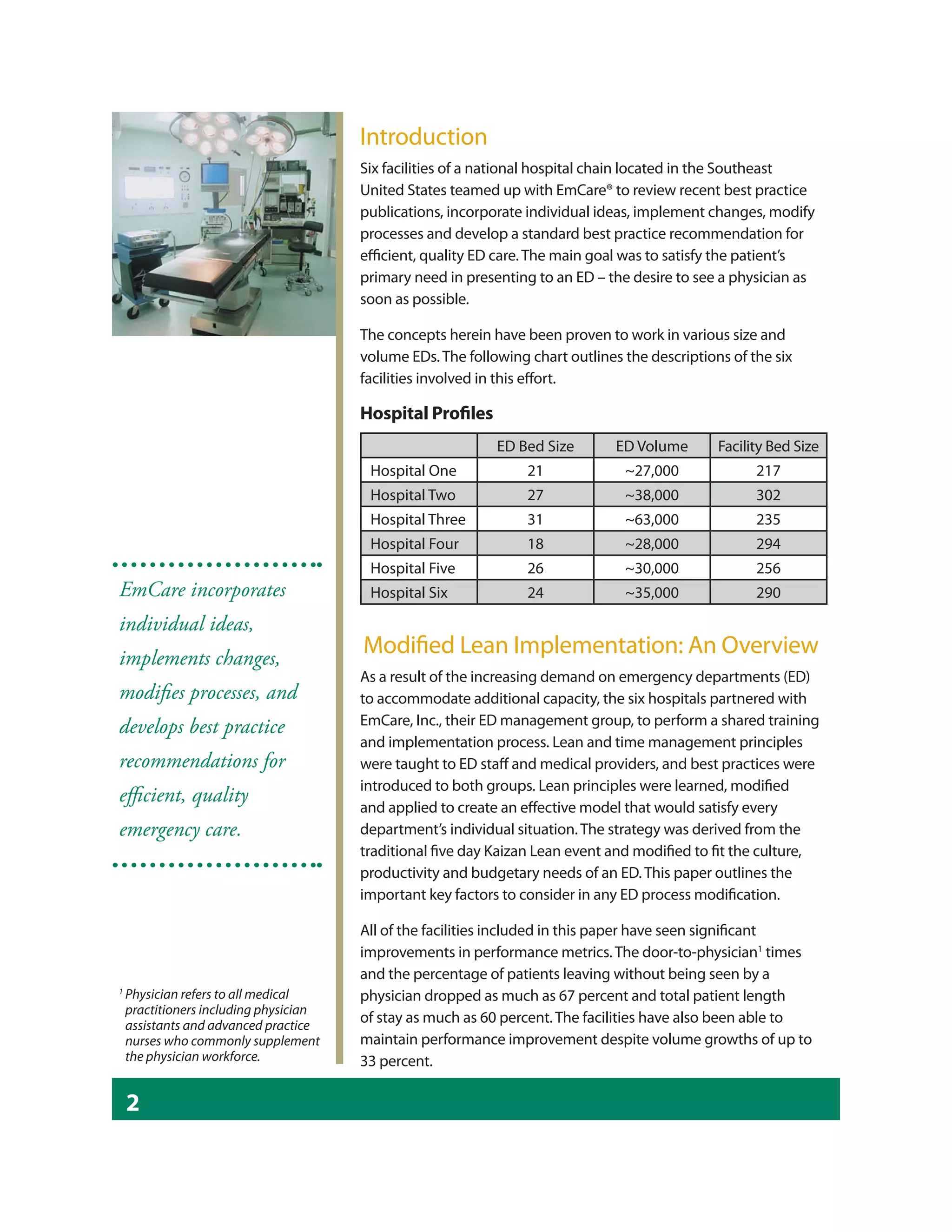 Proven Techniques to Boost Lean Implementation in Your Emergency ...