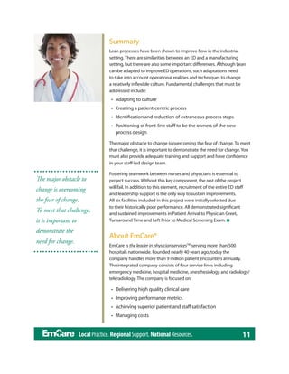 Proven Techniques to Boost Lean Implementation in Your Emergency ...