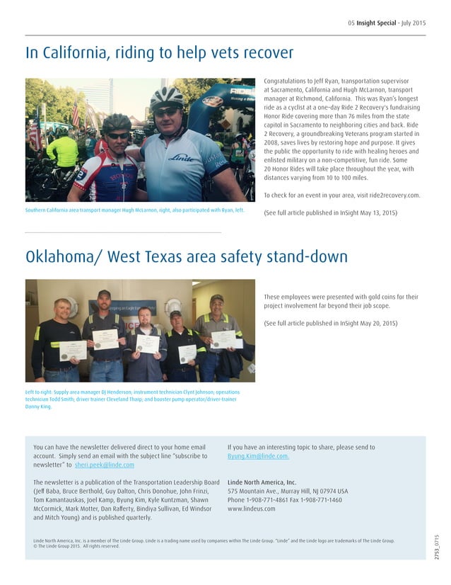 July 2015 Transport Newsletter 070815 | PDF