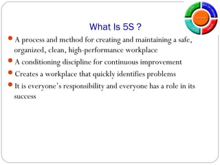 5S and the Visual Workplace | PPT