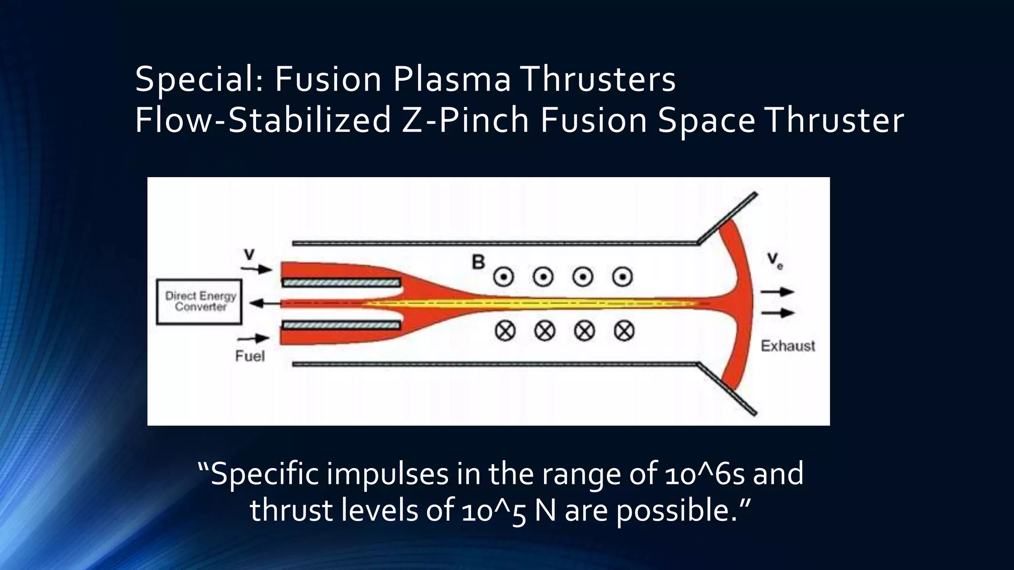 Plasma thrusters PP | PPTX