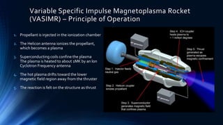 Plasma thrusters PP | PPTX