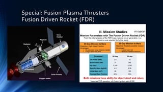 Plasma thrusters PP | PPTX