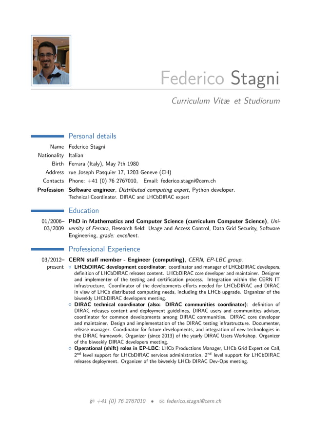 CV-short | PDF