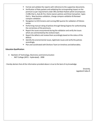 Jagadeesh_Resume_5 + Years | DOC