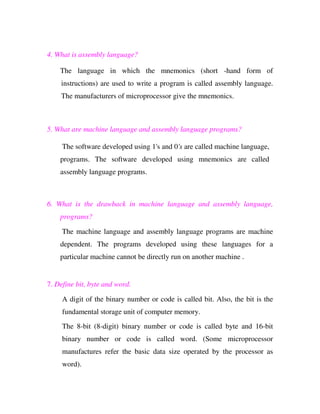 Ec 1303 microprocessor_its_applications | PDF