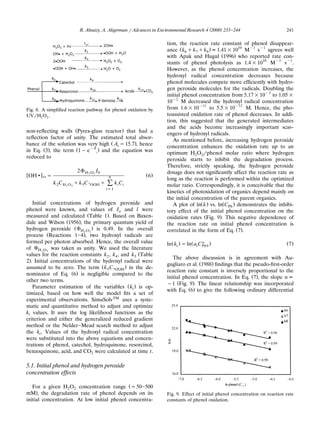Advanced oxidation of phenolic compounds | PDF