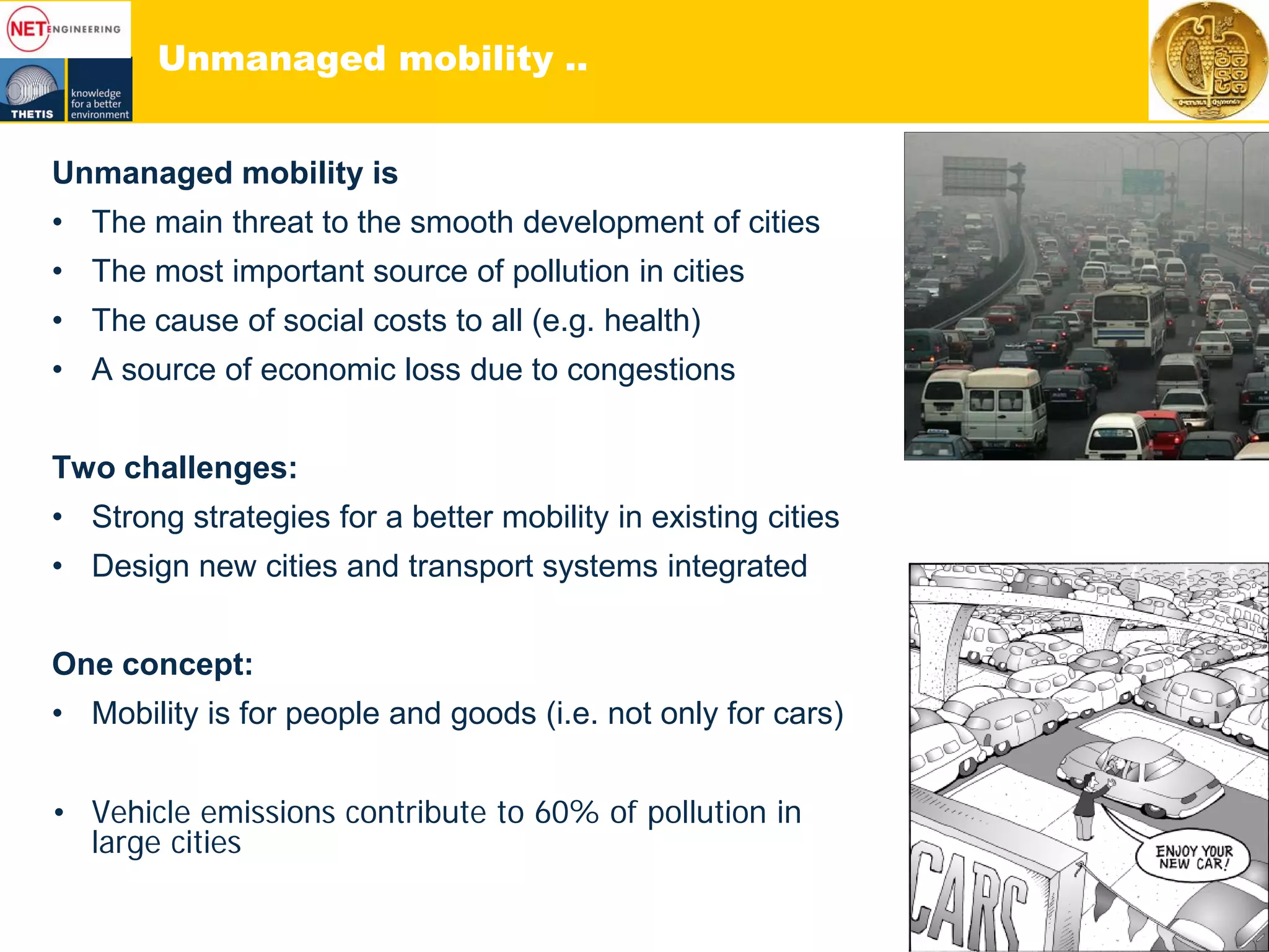 Guidelines for a Sustainable Mobility Plan for Tbilisi | PDF