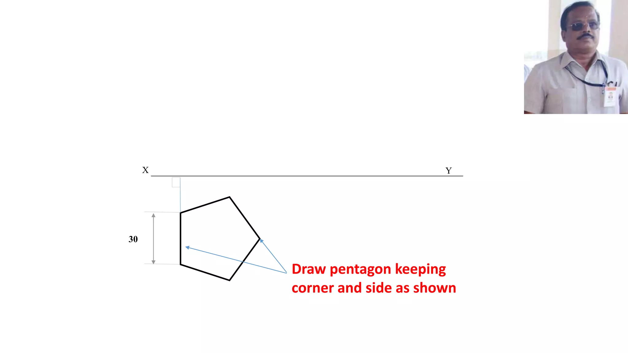 Projection of pentagon plane | PPTX