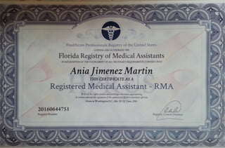 Medical Asistant job title | PDF