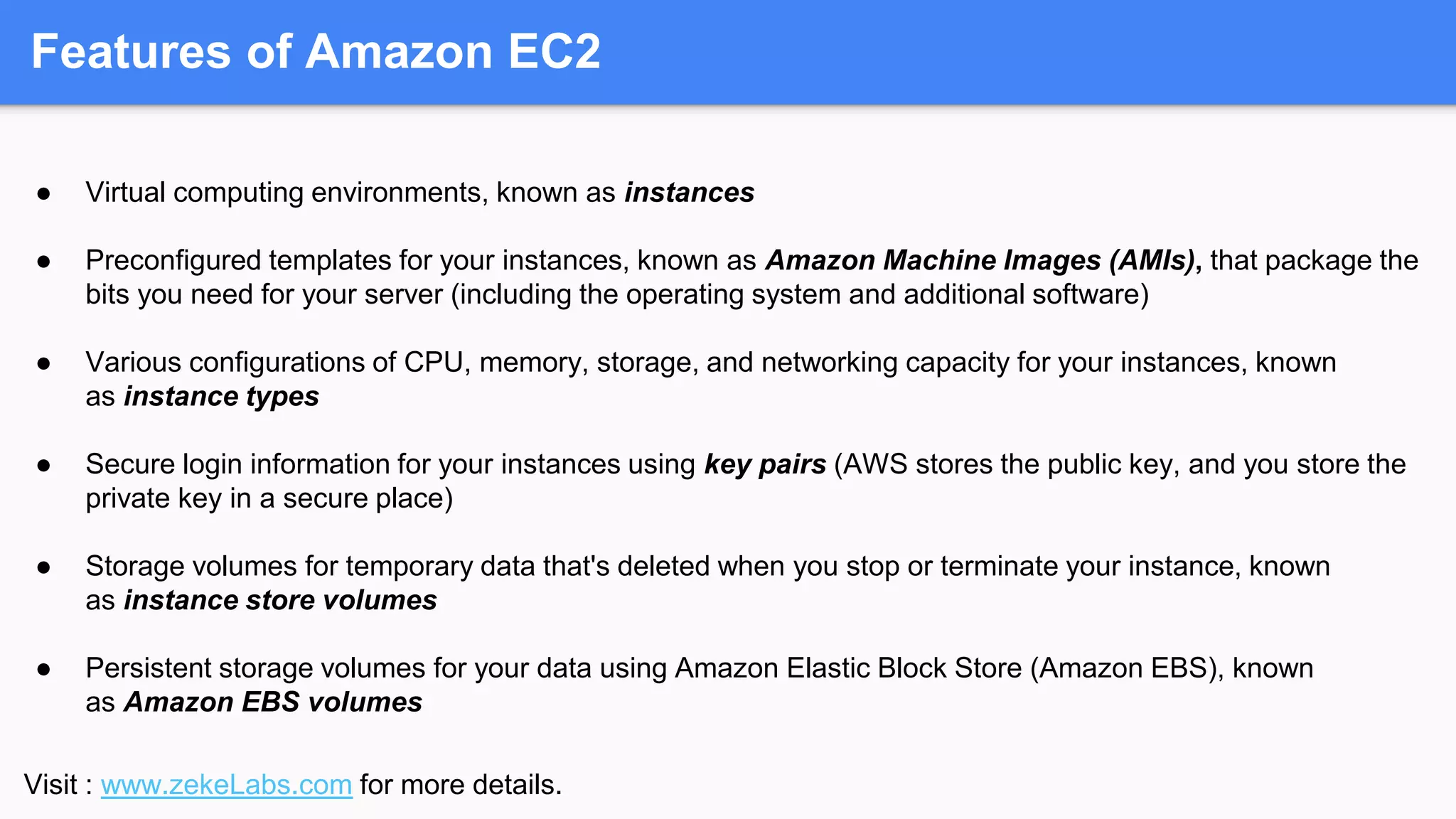 AWS Elastic Compute Cloud (EC2) | PPTX | Cloud Computing | Internet