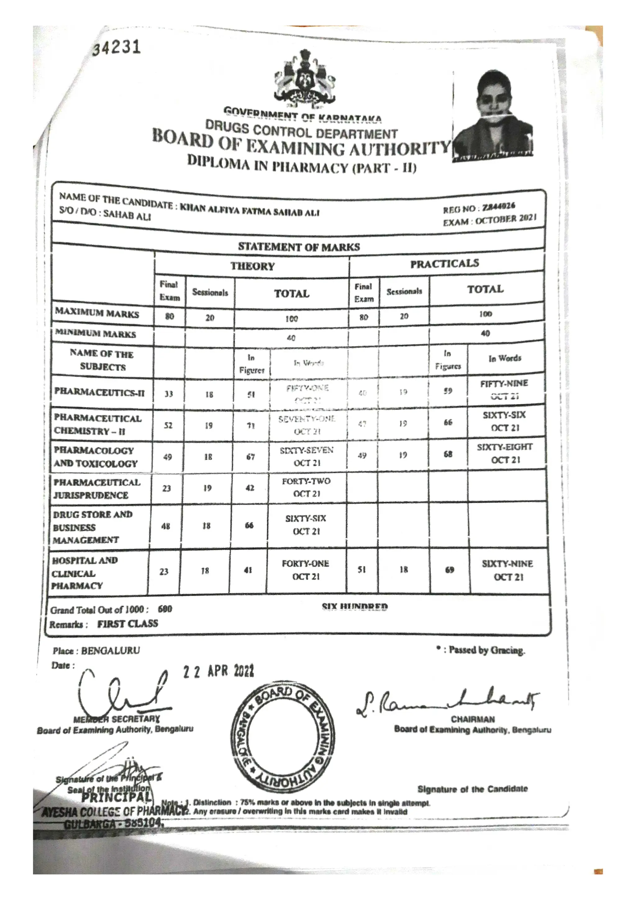 Application for pharmacy Equivalent Certificate | PDF