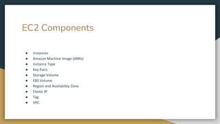Introduction to EC2 [Elastic Compute Cloud] | PPTX