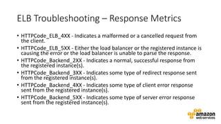 AWS EC2 and ELB troubleshooting | PPT