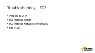 AWS EC2 and ELB troubleshooting | PPT