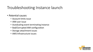 AWS EC2 and ELB troubleshooting | PPT