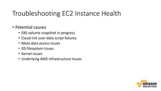 AWS EC2 and ELB troubleshooting | PPT