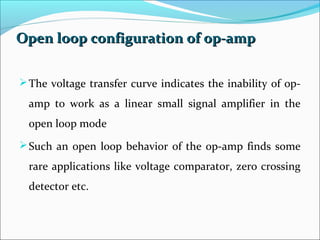 Slew rate, Open and closed loop configurations | PPT