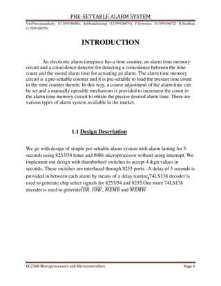 Ec2308 mini project | PDF