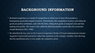 THE BERTRAND DUOPOLY MODEL IN MICROECONOMICS.pptx