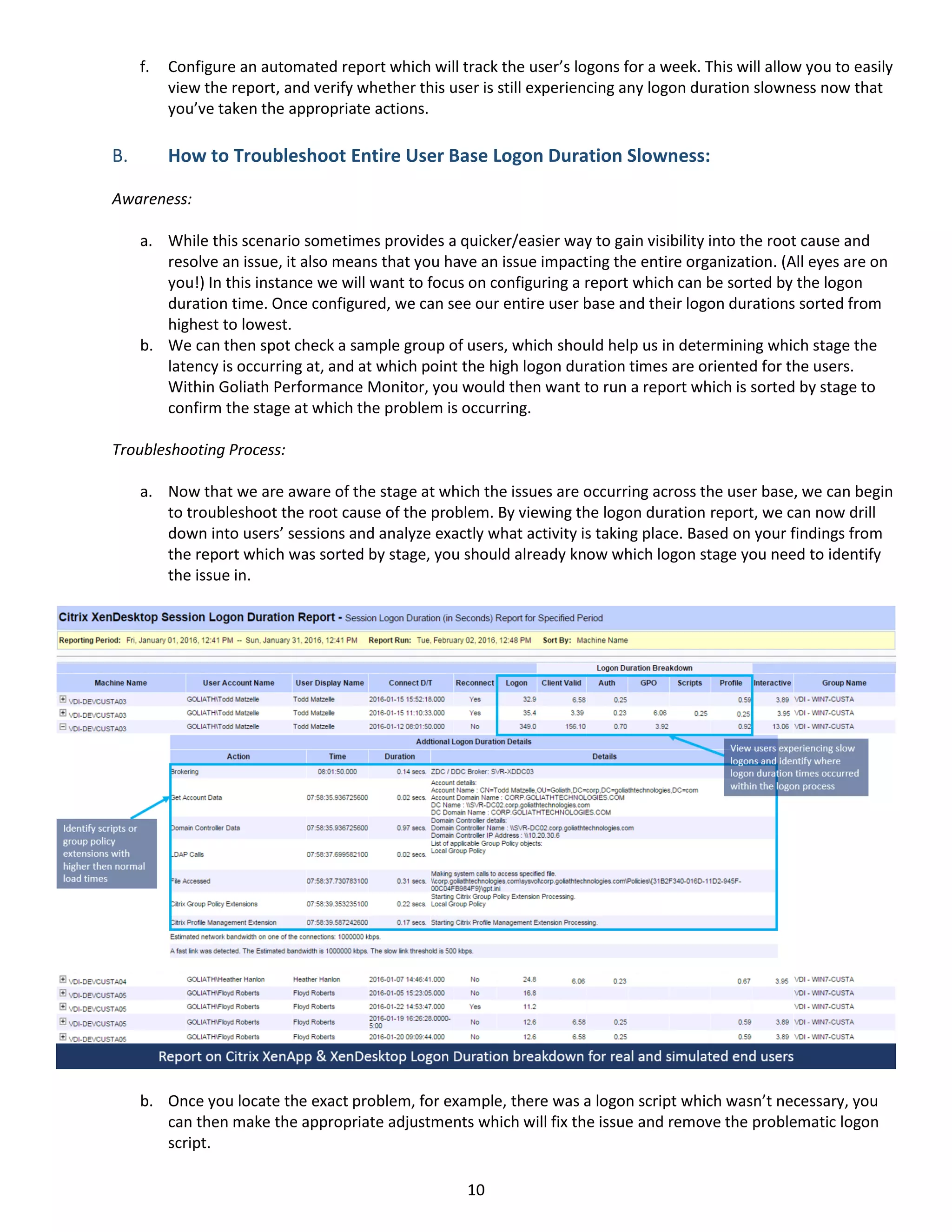 Complete Guide to the Citrix Logon Process | PDF