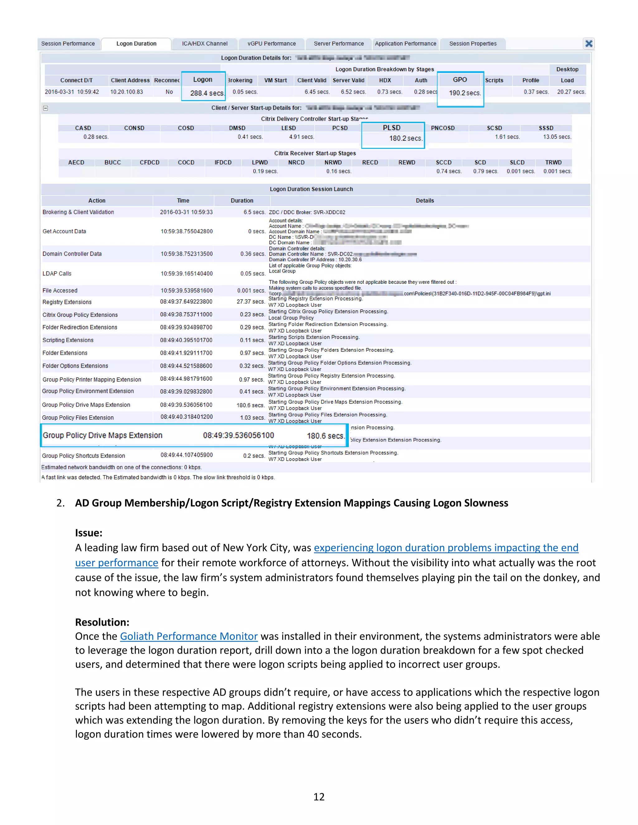 Complete Guide to the Citrix Logon Process | PDF