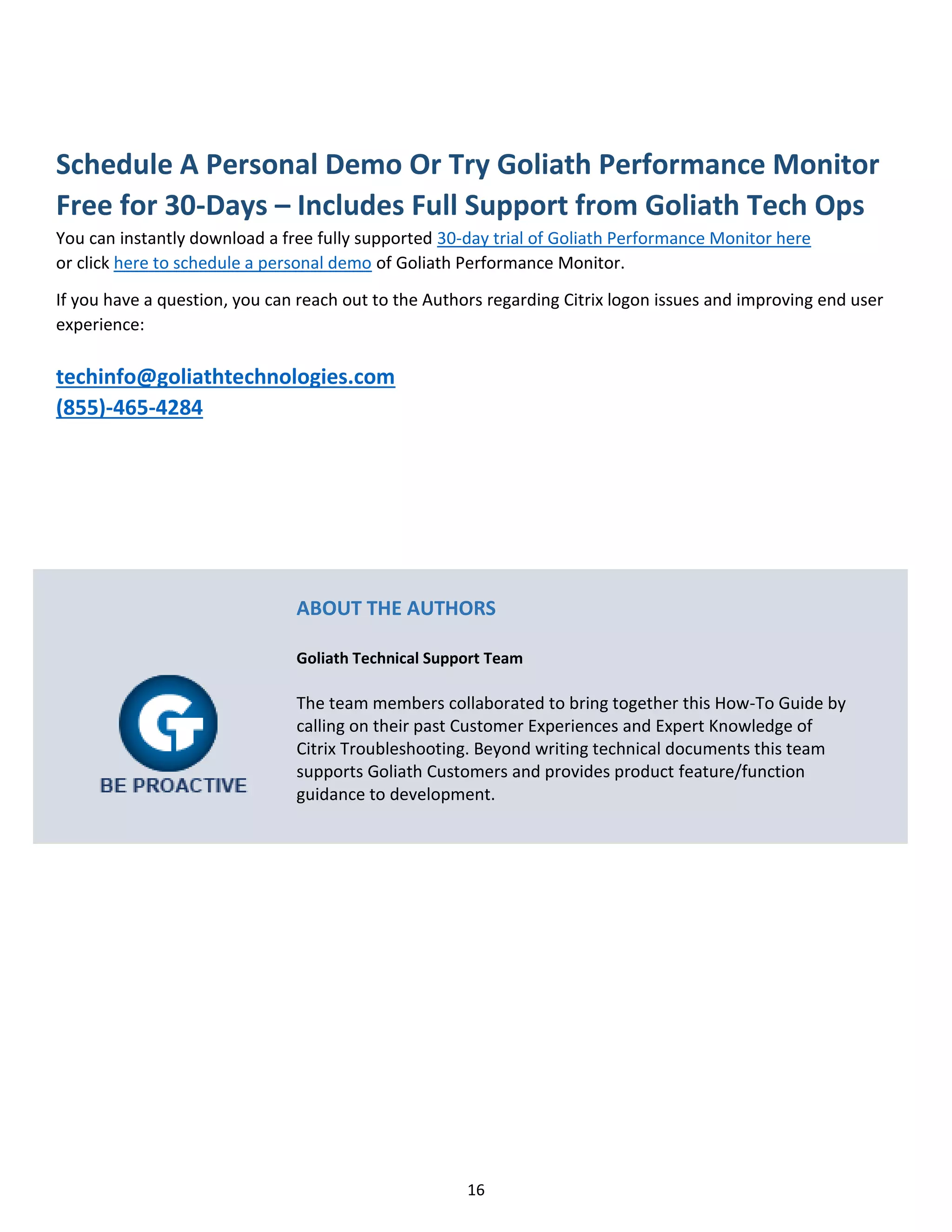 Complete Guide to the Citrix Logon Process | PDF