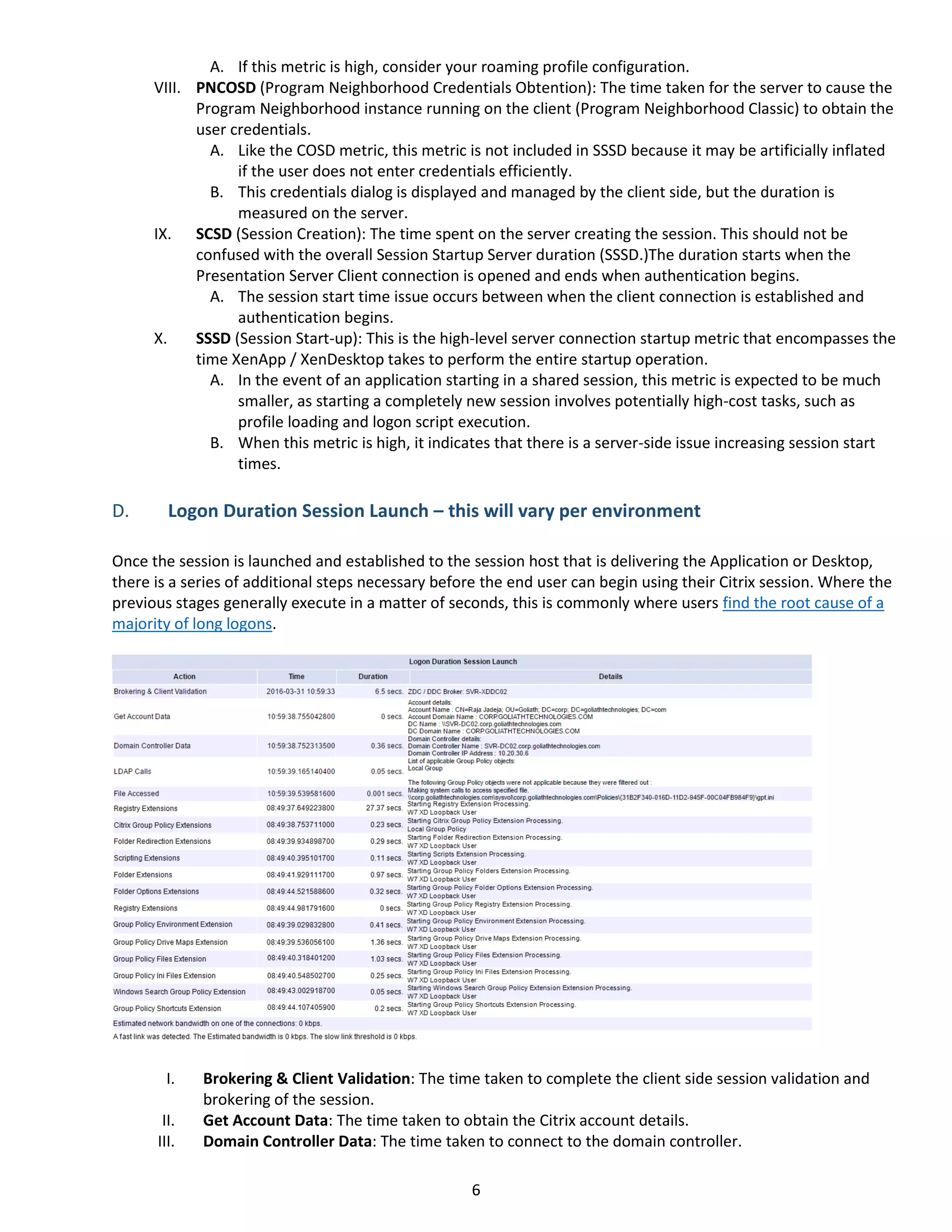 Complete Guide to the Citrix Logon Process | PDF