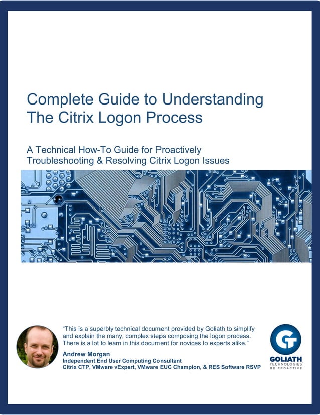 Complete Guide to the Citrix Logon Process | PDF | IT and Internet ...