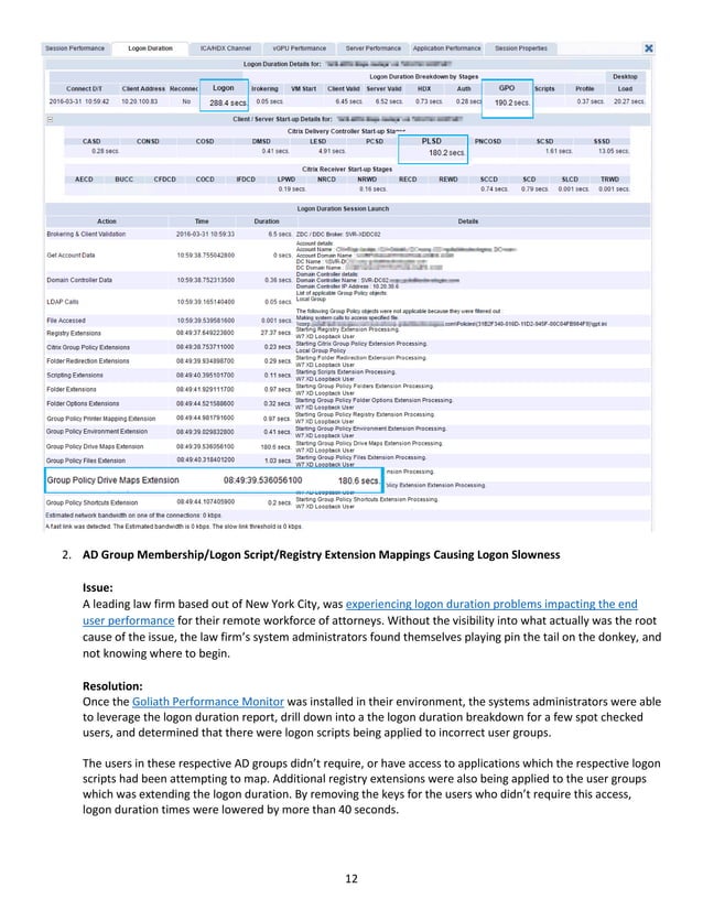 Complete Guide to the Citrix Logon Process | PDF | IT and Internet ...