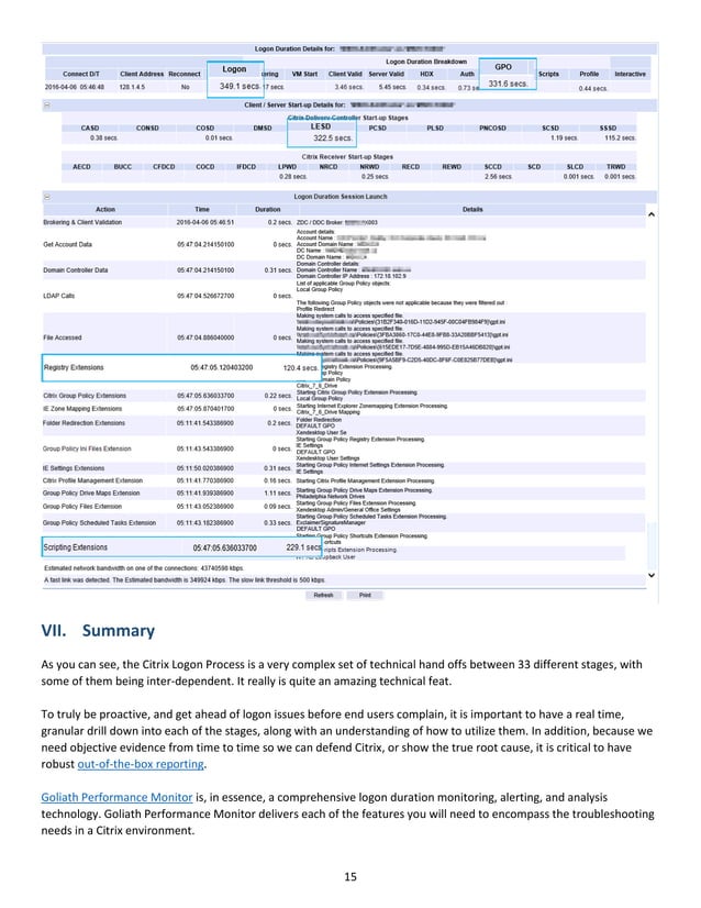 Complete Guide to the Citrix Logon Process | PDF | IT and Internet ...