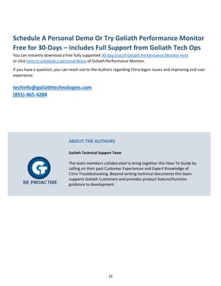 Complete Guide to the Citrix Logon Process | PDF