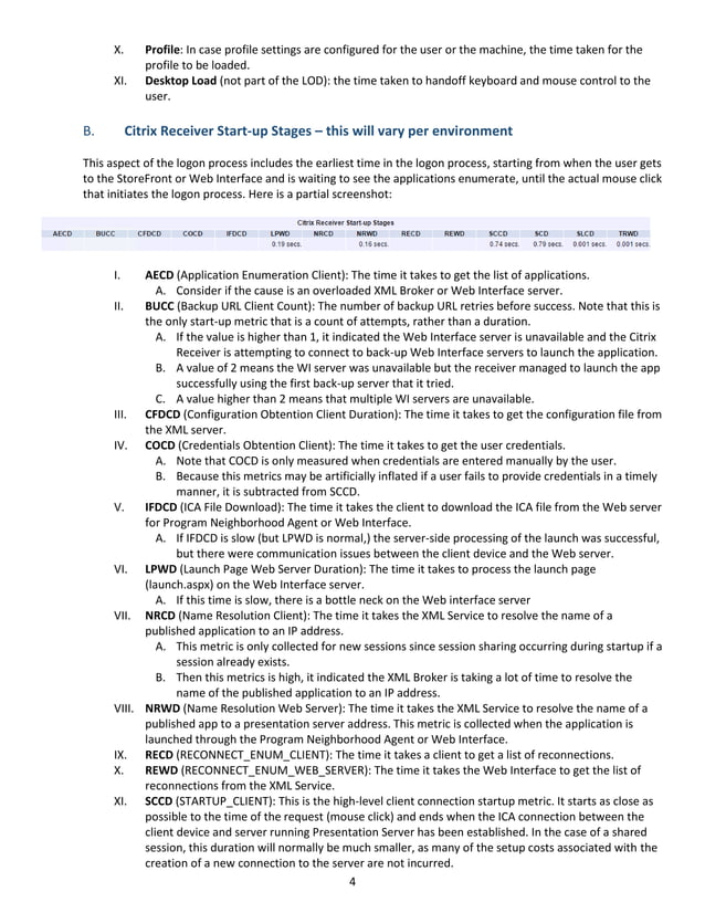 Complete Guide to the Citrix Logon Process | PDF | IT and Internet ...