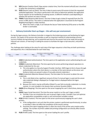Complete Guide to the Citrix Logon Process | PDF