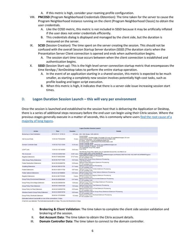 Complete Guide to the Citrix Logon Process | PDF | IT and Internet ...