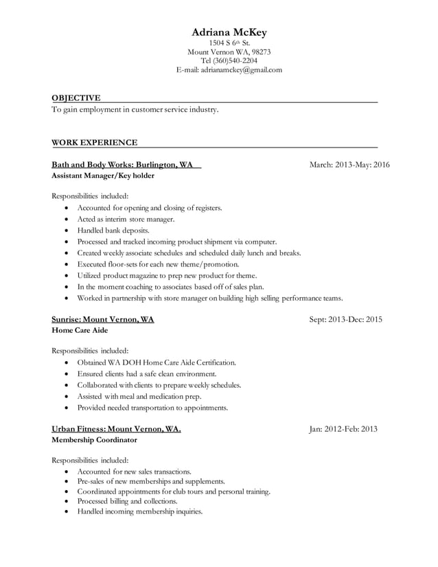 adi resume 2016 | PDF