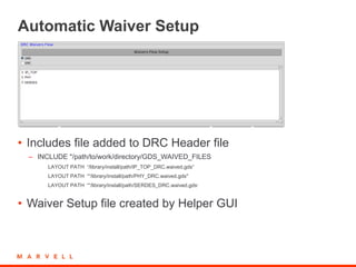 DesignRev and Waiver Flow | PPTX