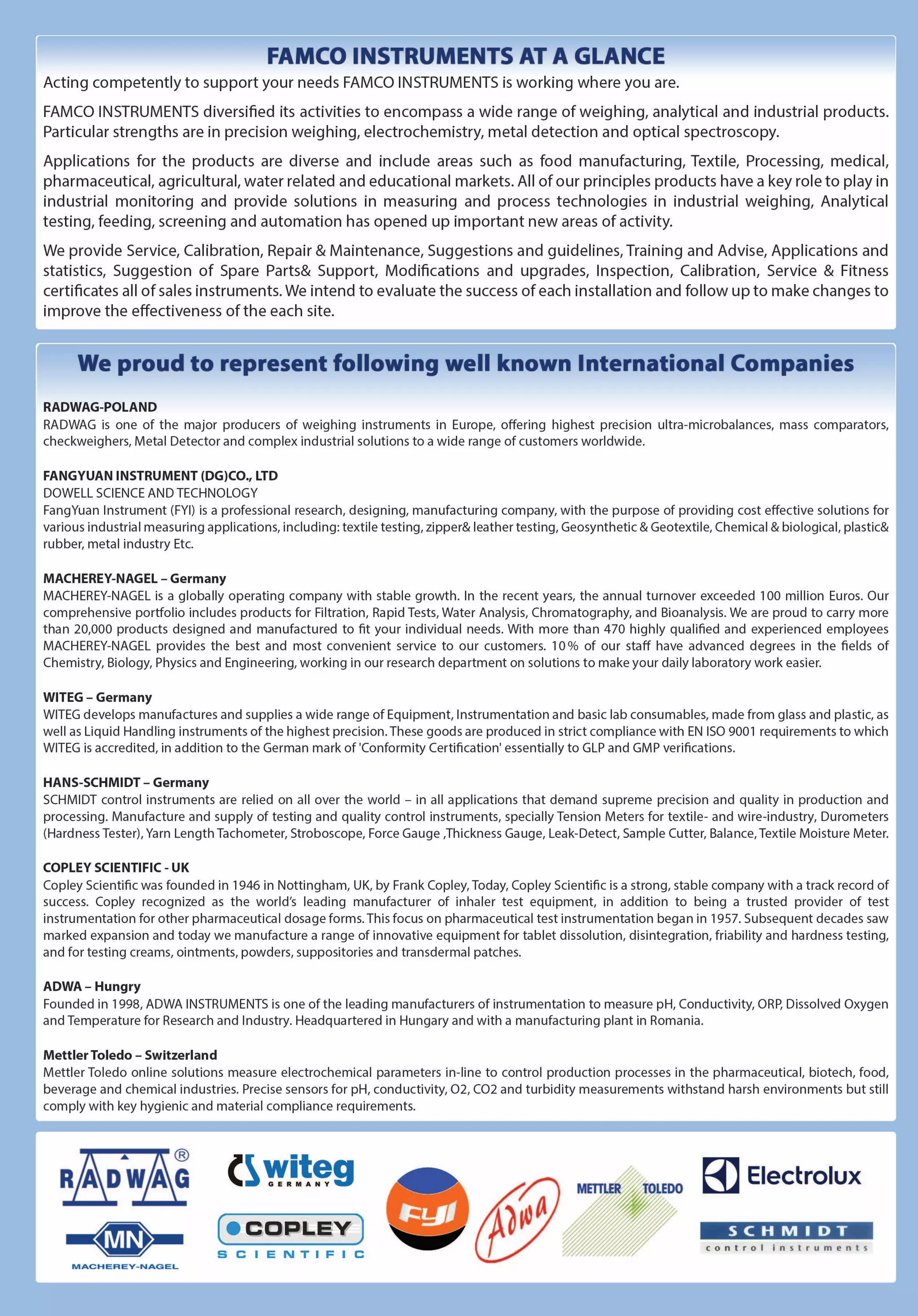 Famco New Introduction | PDF