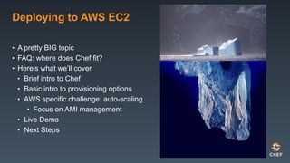 EC2 AMI Factory with Chef, Berkshelf, and Packer | PDF