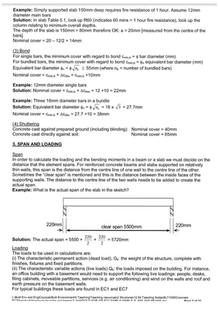 Ec2 rc handout 2 design of beams and slabs | PDF | Civil Engineering Industry | Industries
