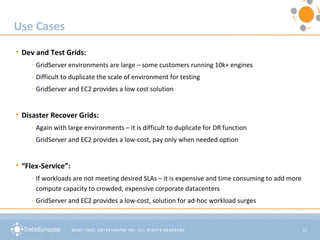 DataSynapse and Amazon EC2 Technical Overview | PPT | Cloud Computing | Internet