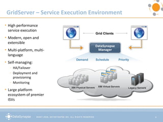 DataSynapse and Amazon EC2 Technical Overview | PPT | Cloud Computing | Internet