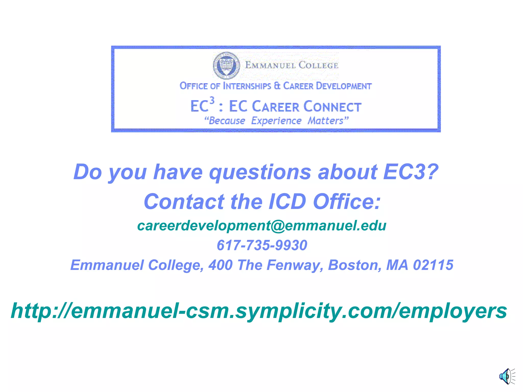 EC3 Tutorial for Organizations | PPT
