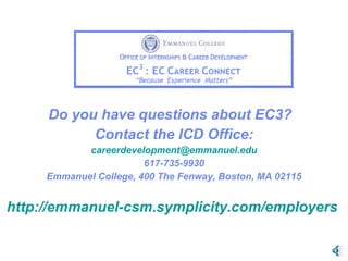 EC3 Tutorial for Organizations | PPT