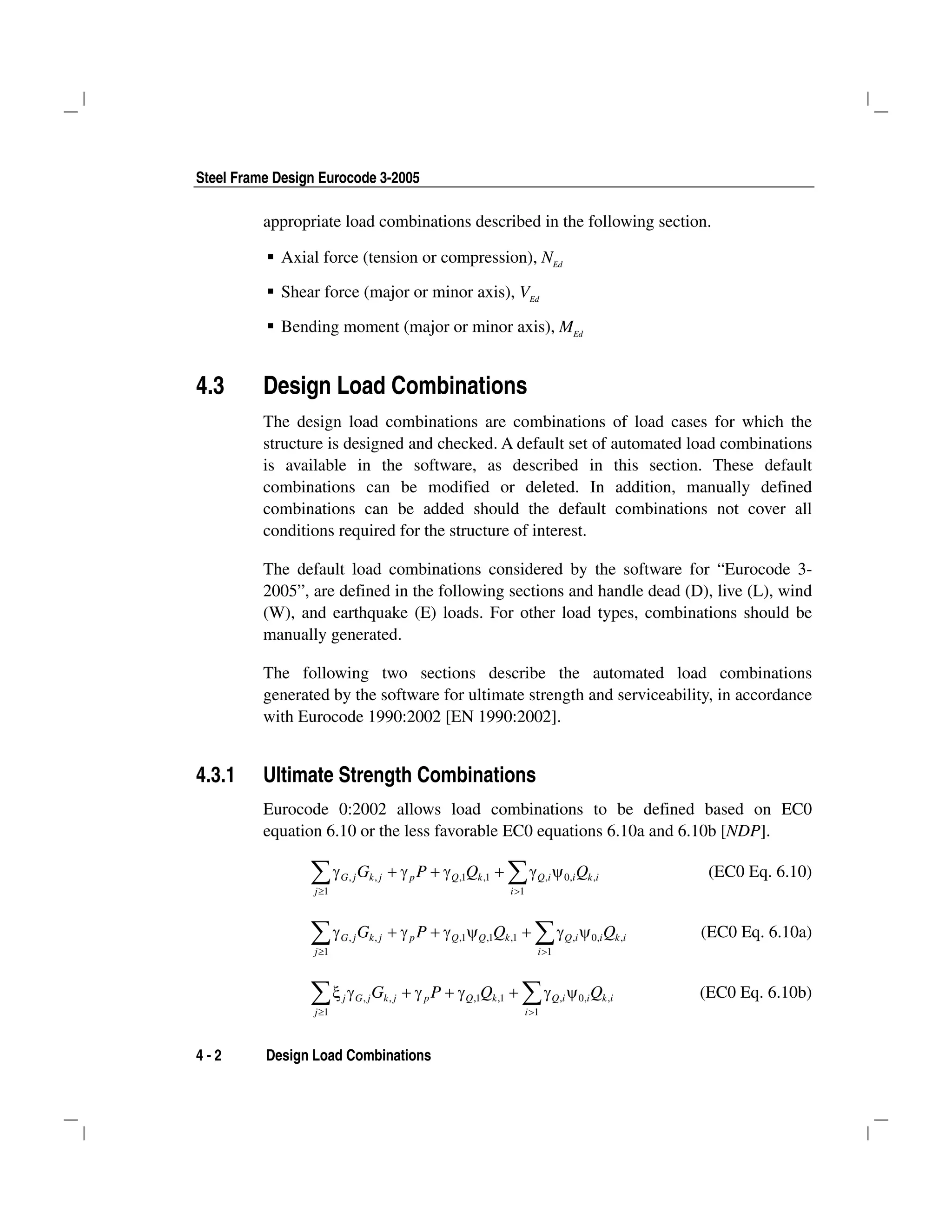 EC3 MANUAL FOR SAP2000 | PDF