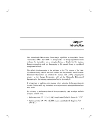 EC3 MANUAL FOR SAP2000 | PDF